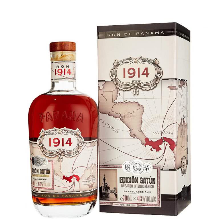 Ron de Panama 1914 edicion gatun barrel aged rum in astuccio - Agapein Srl